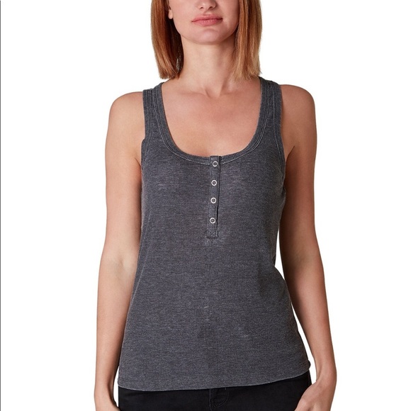 Ultra Flirt | Tops | Women Snap Front Henley Tank | Poshmark
